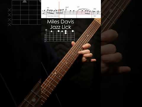 Seven Steps to Heaven - Miles Davis Jazz Lick