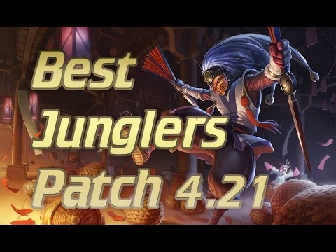 Best Junglers Pre S5 Patch 4.21 | Best Junglers To Carry Solo Queue Patch 4.21
