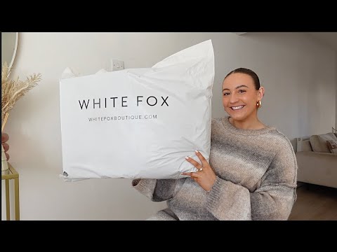 WHITE FOX TRY ON HAUL: second trimester try on haul