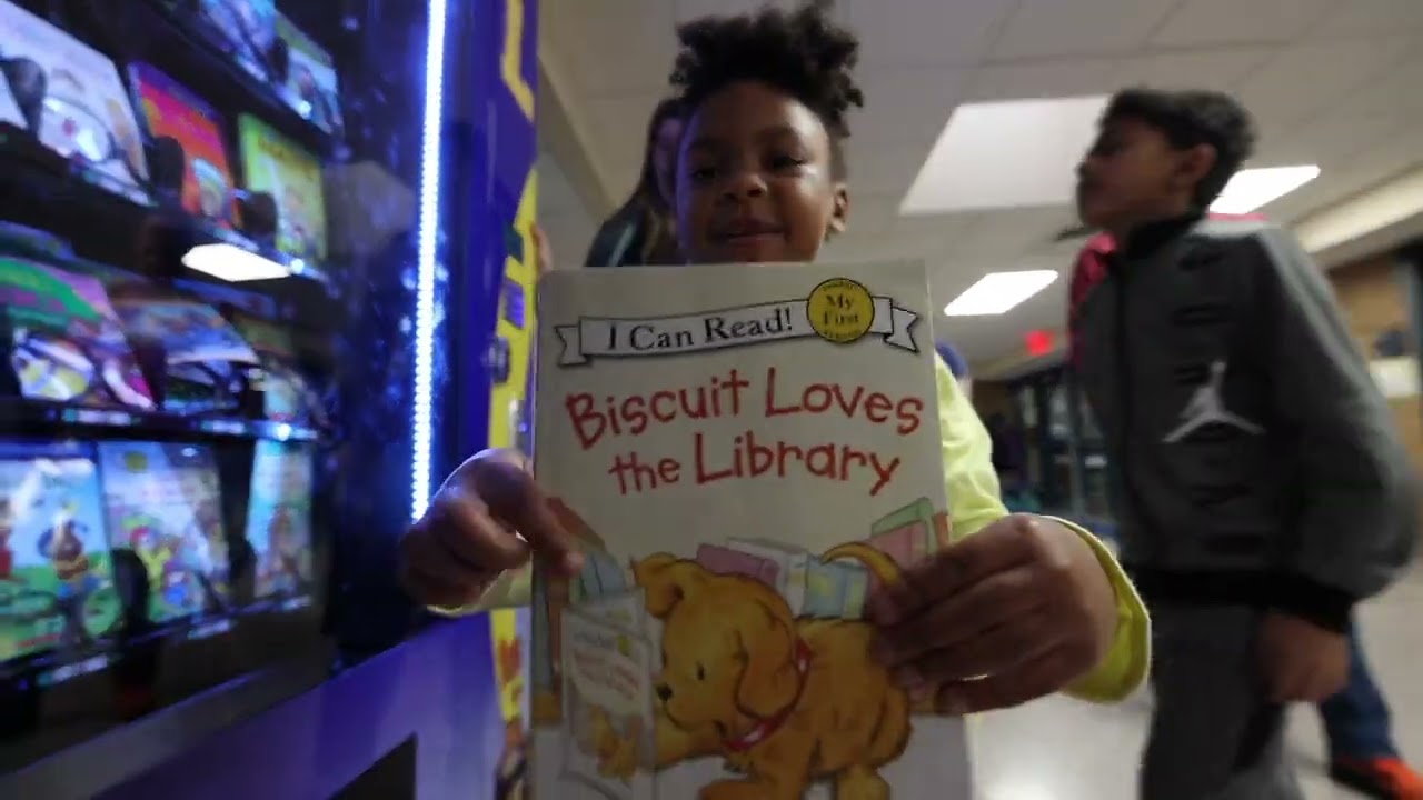 Lombardy Book Vending Machine Unveiling