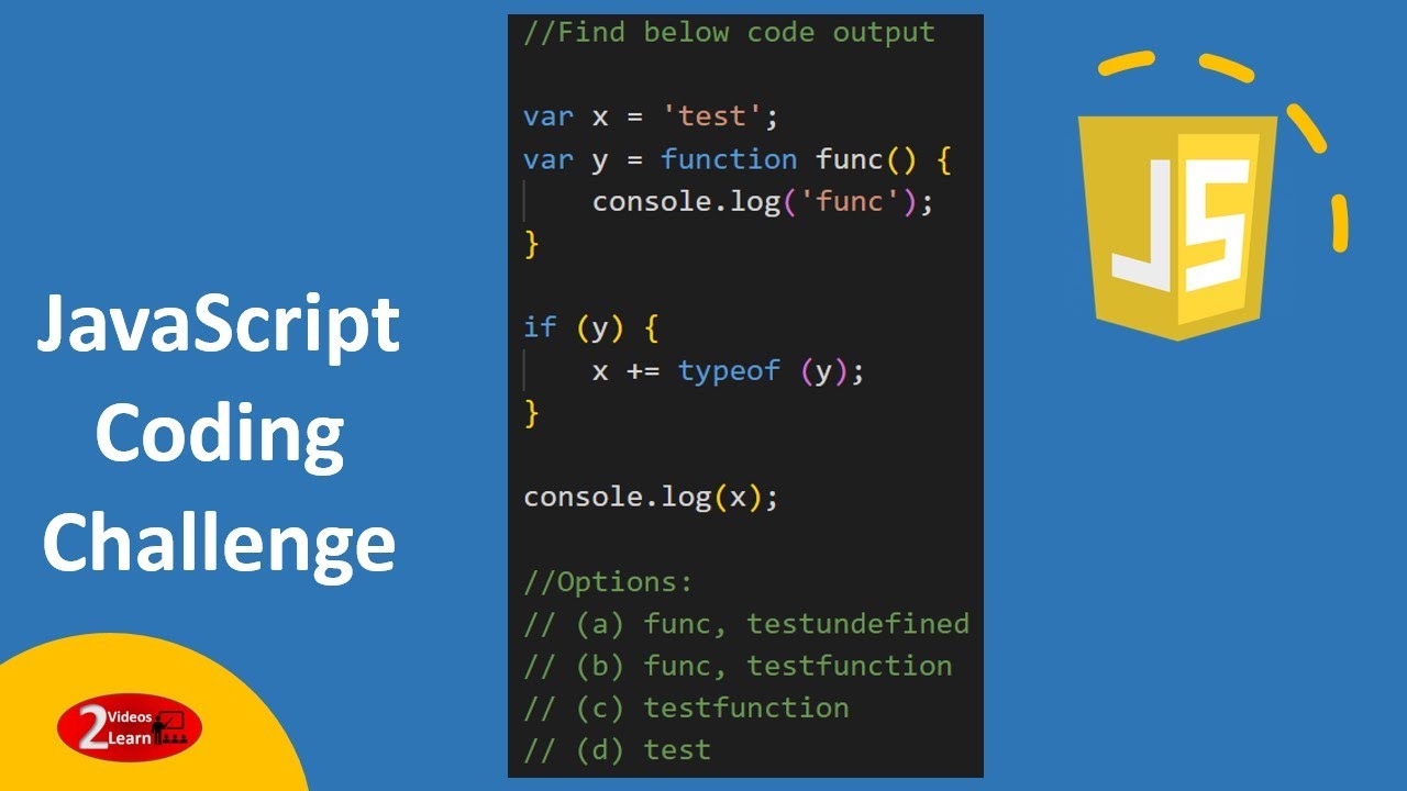 Javascript Coding Challenge - Episode 36