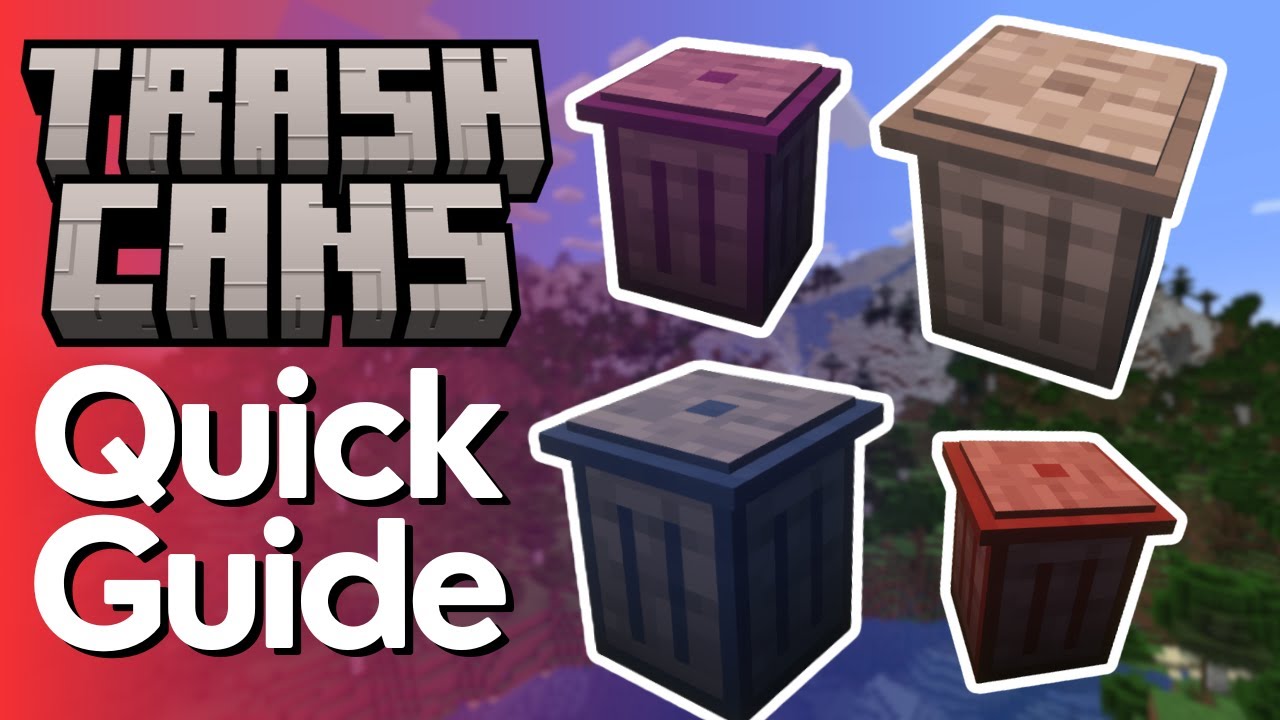 Trash Cans Complete Tutorial