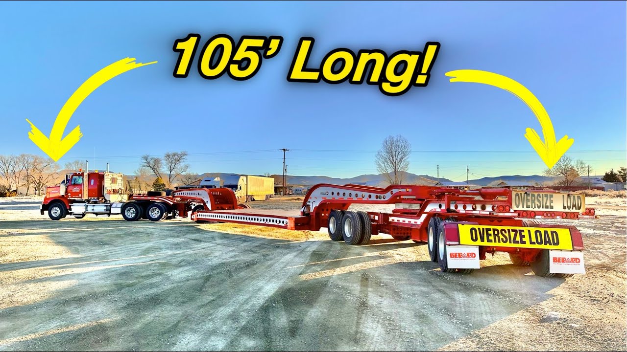 I Bought a HUGE Heavy Haul Trailer!