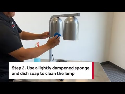 How to Clean a Nemco Heat Lamp