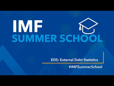 IMF Summer School - External Debt Statistics (EDSx)