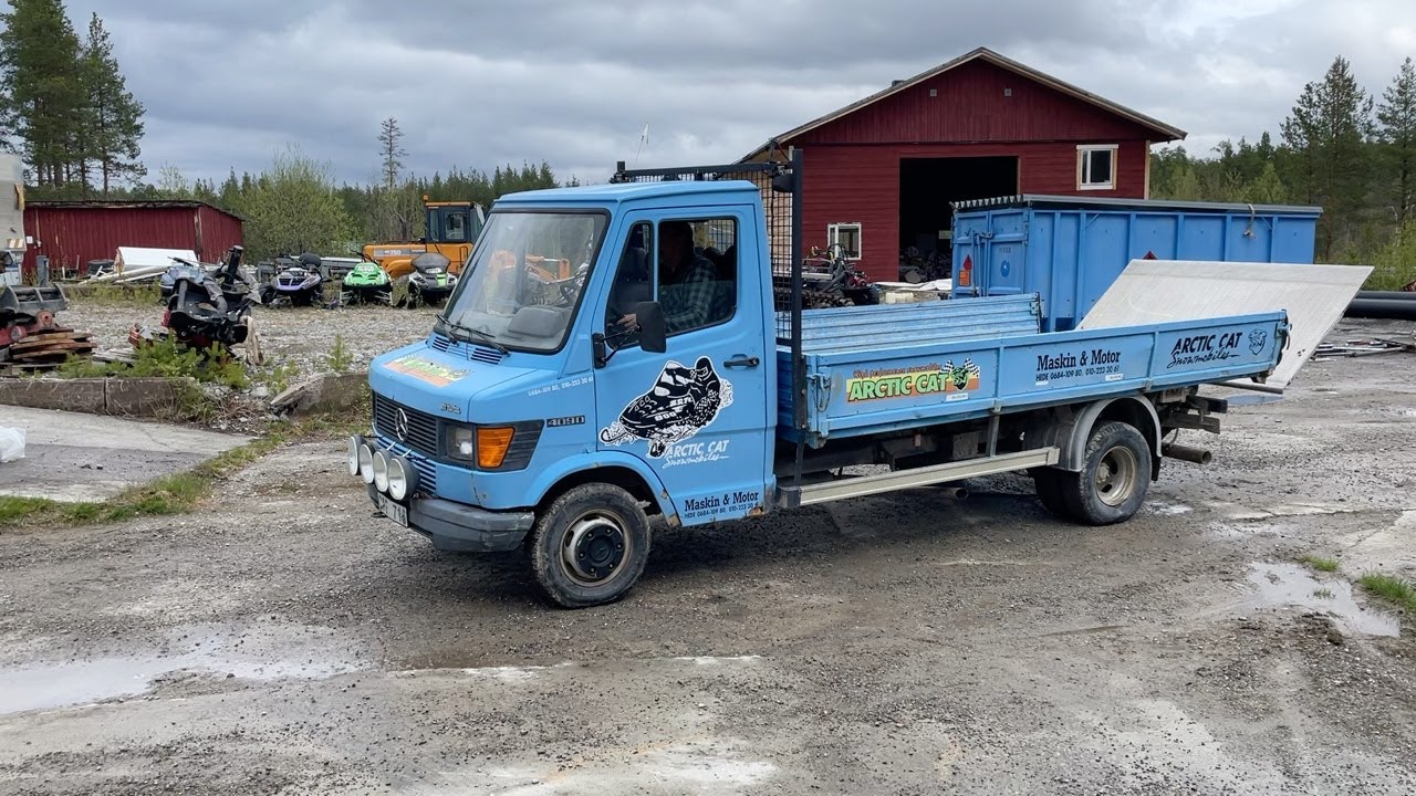 Pickup Mercedes-Benz 409D, Härjedalen, Klaravik auktioner