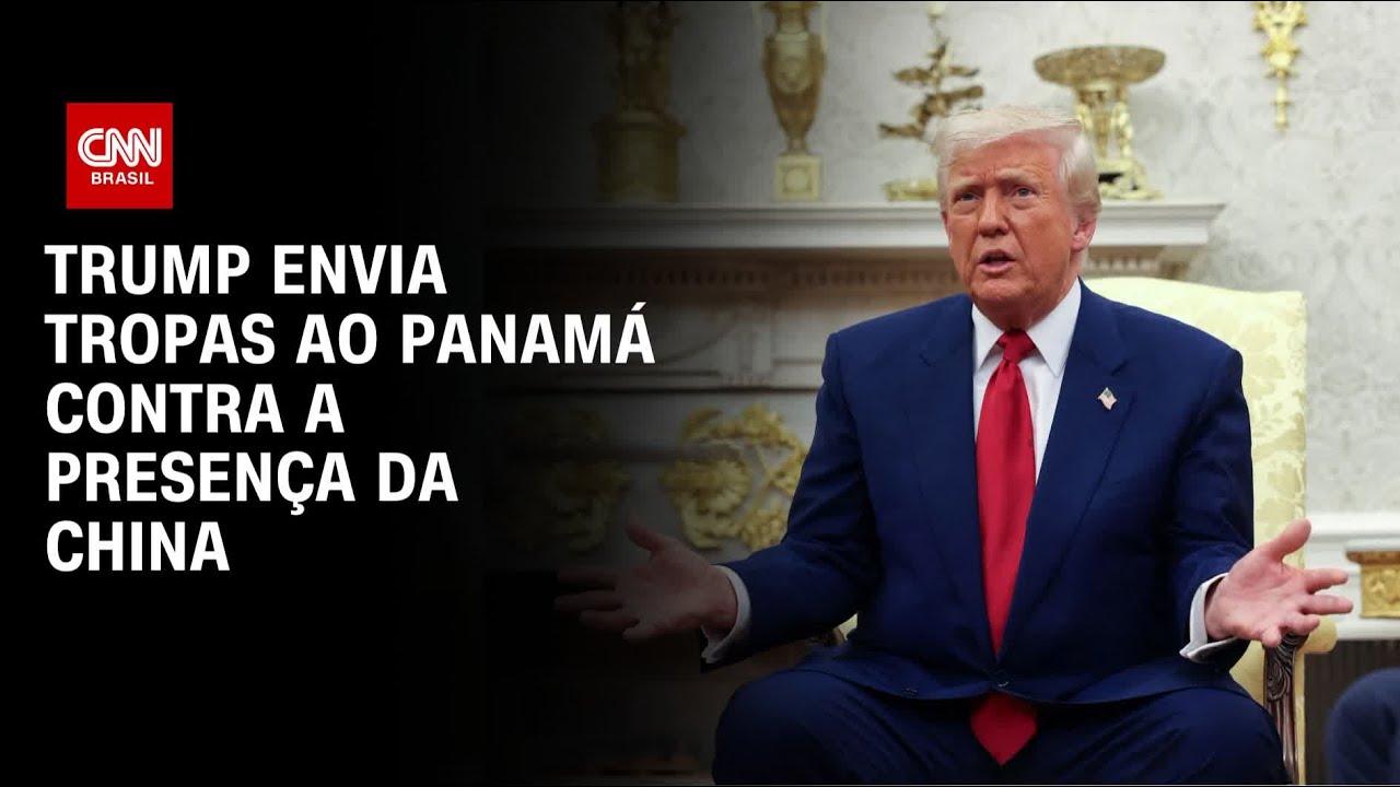 Trump anuncia envio de tropas ao Panamá | CNN Brasil