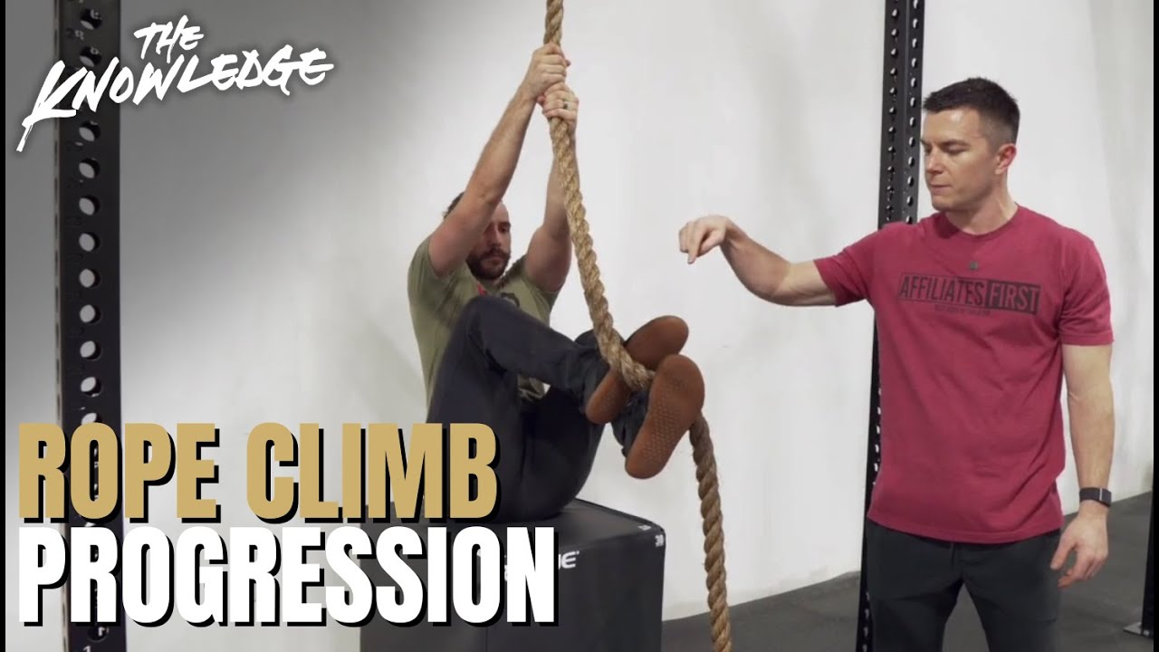 Rope Climb Teaching Progression For CrossFit