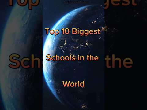 Top 10 Biggest University in the World ????#shorts #school #shortsfeed