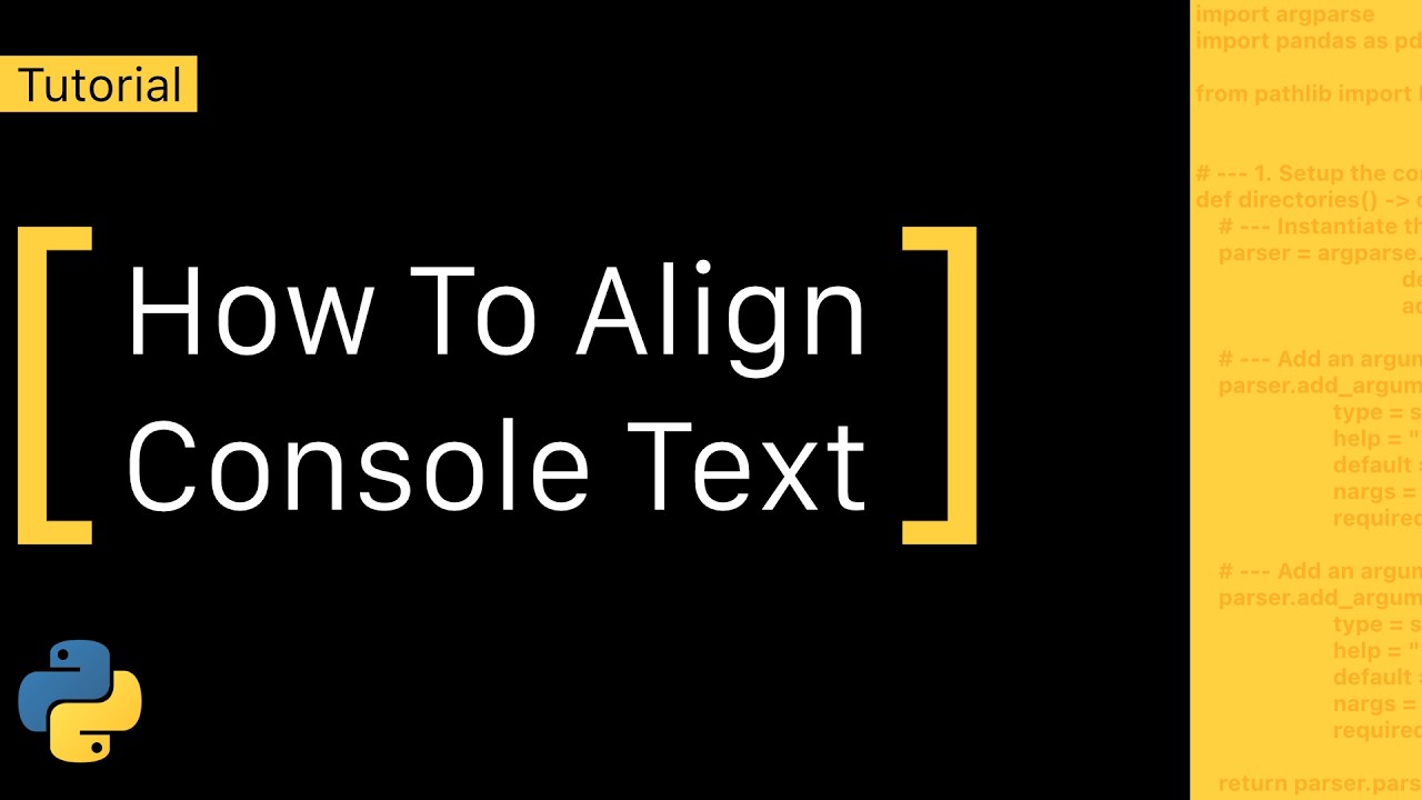 How to Justify Text with Python