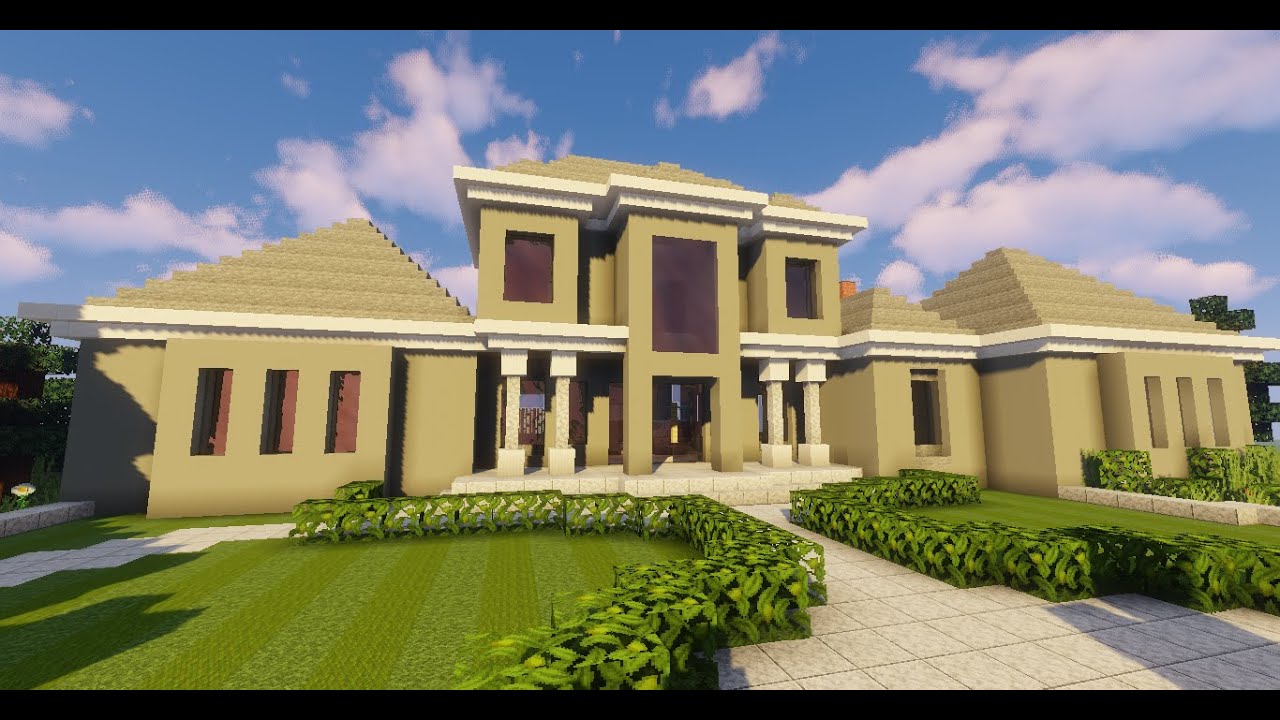 Minecraft Mansion Schematics