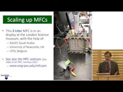 Bruce Logan | Capturing electrical current via interspecies electron transfer | GCEP Symposium 2012