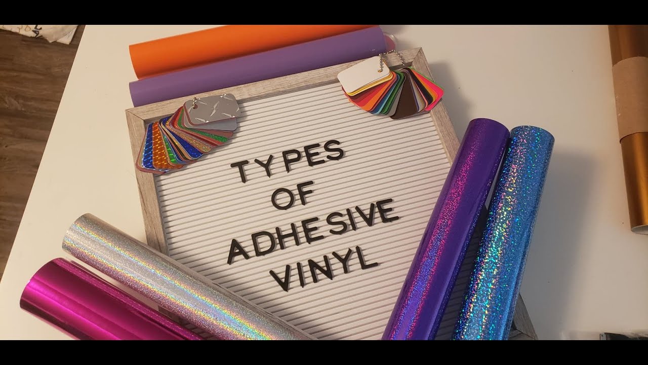 Different types of Adhesive vinyl
