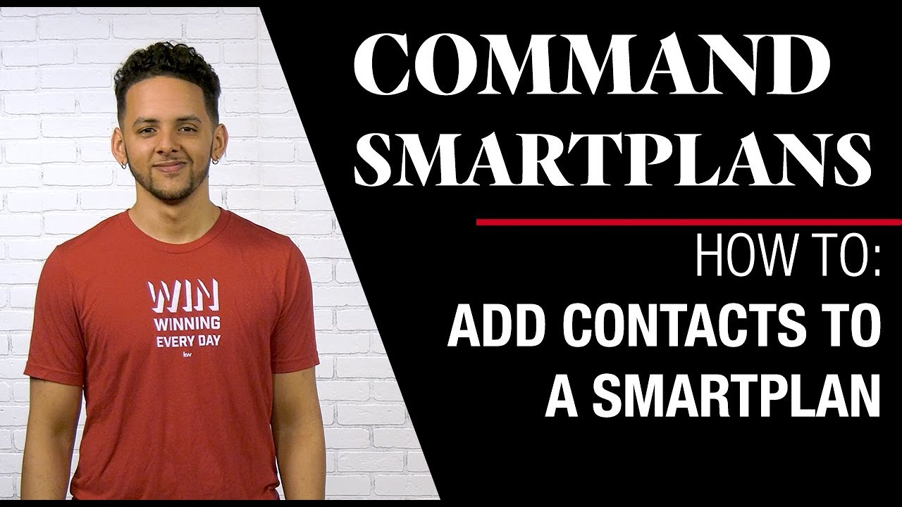 SmartPlans - How To Add Contacts to a Command SmartPlan