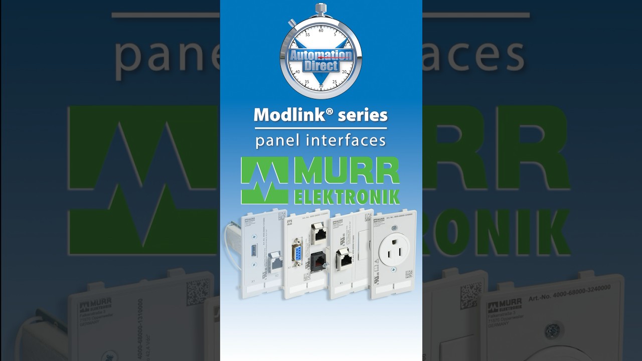 Murrelektronik Modlink Panel Interfaces from AutomationDirect