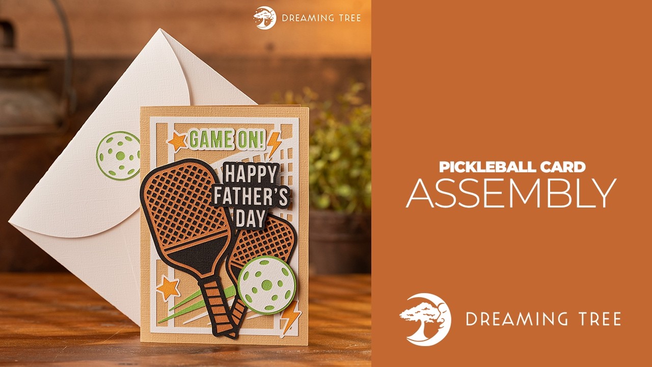 SVG File - Pickleball Card - Assembly Tutorial