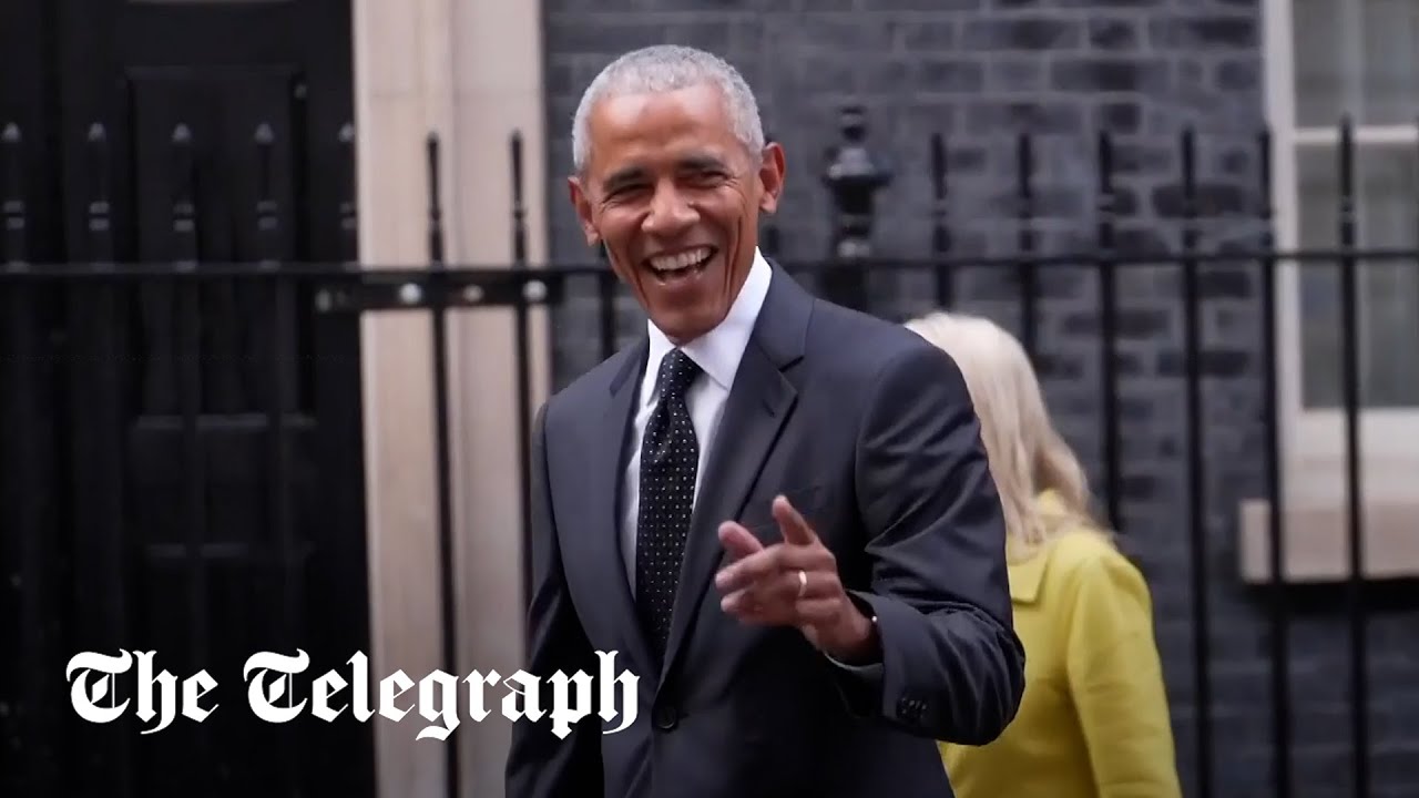 Barack Obama holds 'informal talks' with Rishi Sunak at No 10