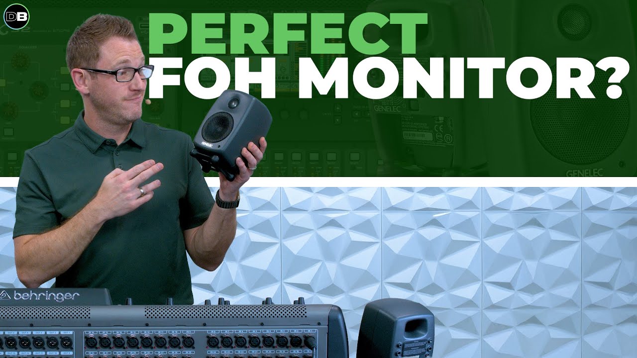 Why the Genelec 8010A Is Perfect for FOH & Broadcast (X32 Control Room Setup)