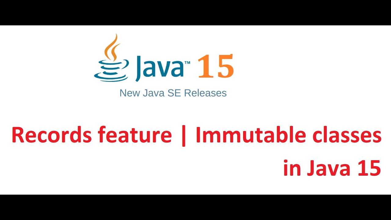 Java 15 new features | Records in Java 15 | Java Beam