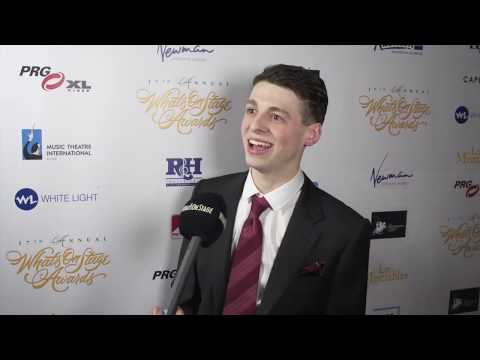 Anthony Boyle wins Best Supporting Actor in a Play - WhatsOnStage Awards 2017