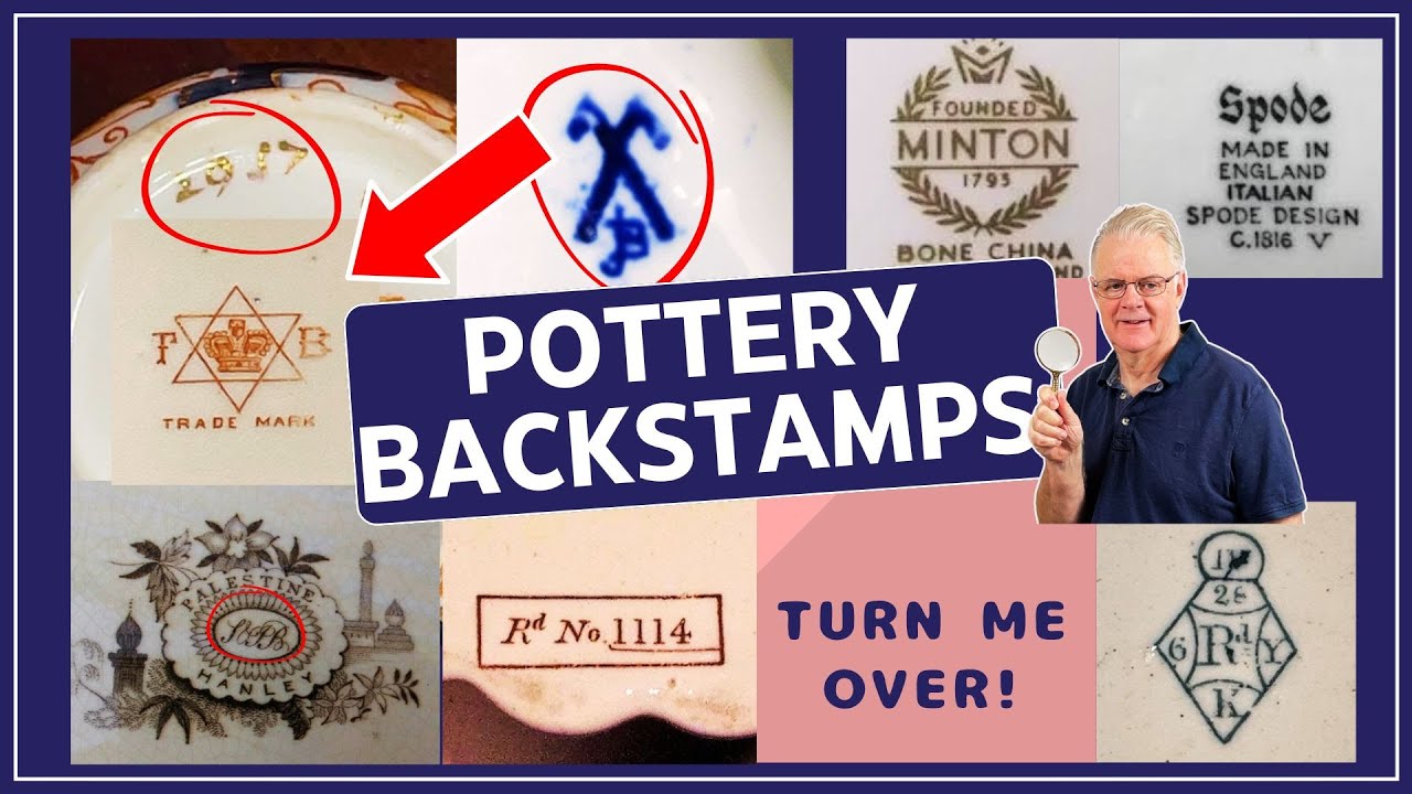 Decoding Pottery Marks & Backstamps: The Guide for Beginners. 10 Tips