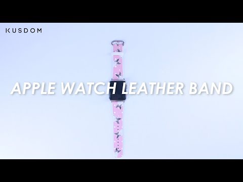 Apple Watch (38mm/42mm) Leather Watch Band - Design Your Own
