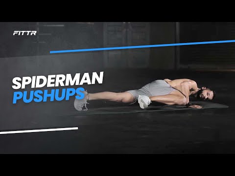 How To Do Spiderman Push-ups | Exercise Video