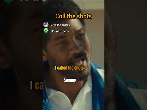 Call the shots - Meaning, Pronunciation, Vocabulary #englishwithfilms #englishvocabulary