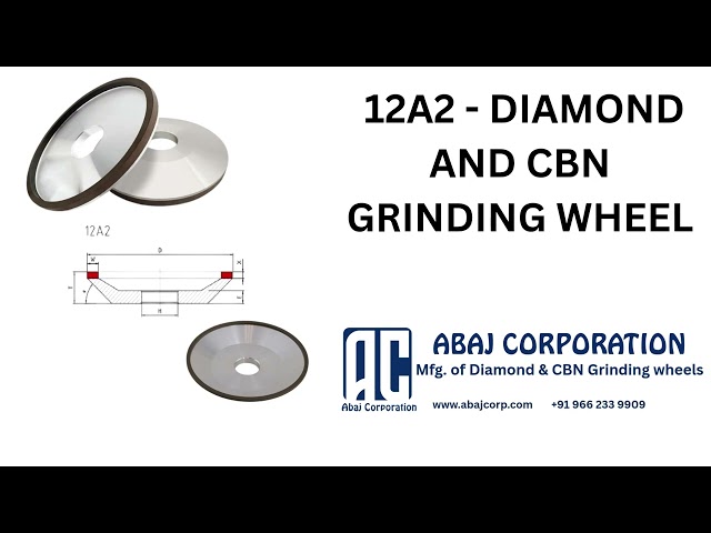 Grinding Wheel - AC- 12A2-45 DEGREE DIAMOND TAPPER WHEEL Manufacturer ...