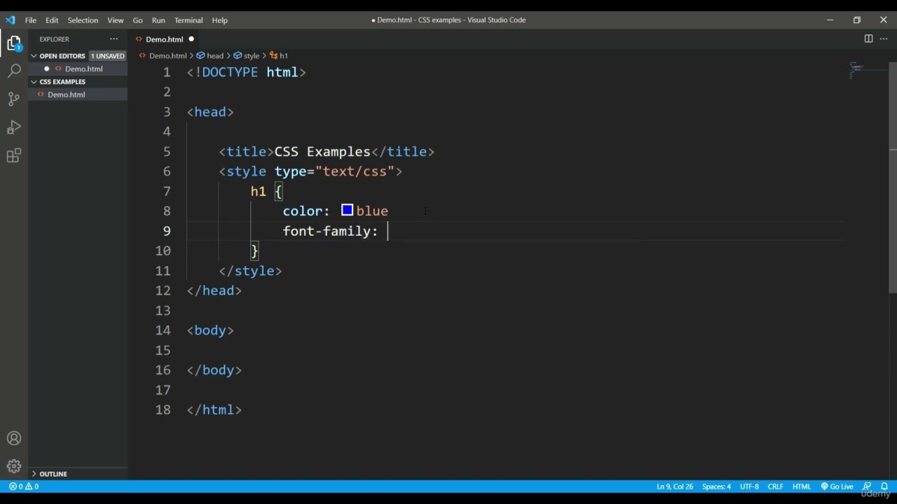 CSS Complete Course | 3. CSS Basic Syntax