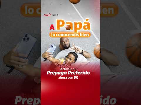 Claro RD - Conoces a Papá, actívale su Prepago preferido ahora con 5G sin costo adicional. #clarord