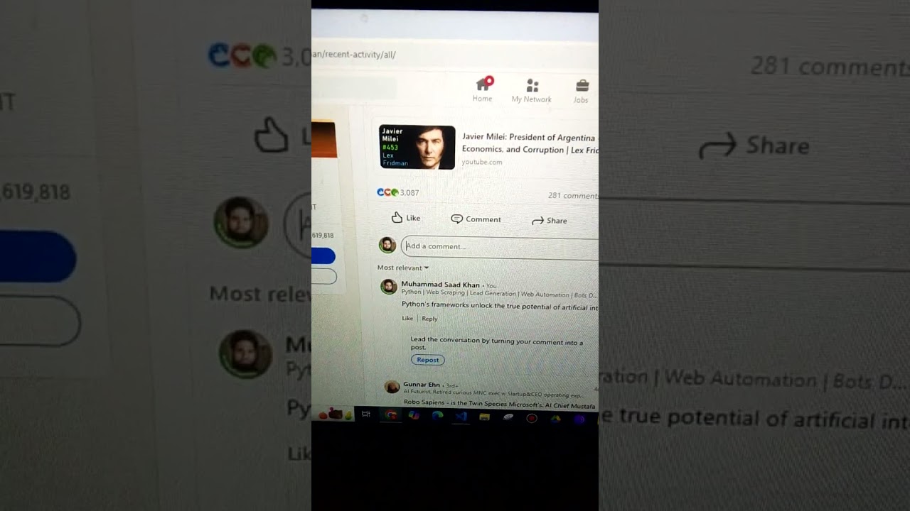 A python tool to post content on LinkedIn profiles automatically