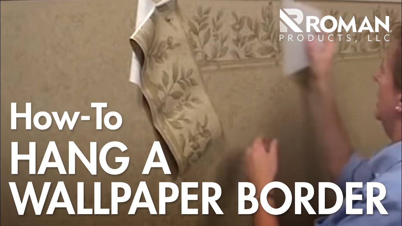 How to Hang a Wallpaper Border | ROMAN Products