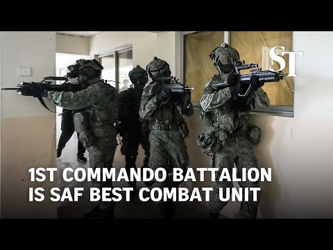 Singapore: 1st Commando Battalion named SAF Best Combat Unit for 19th ...