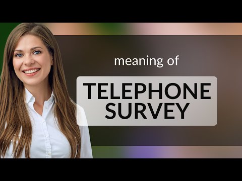 Understanding Telephone Surveys: A Language Learning Guide