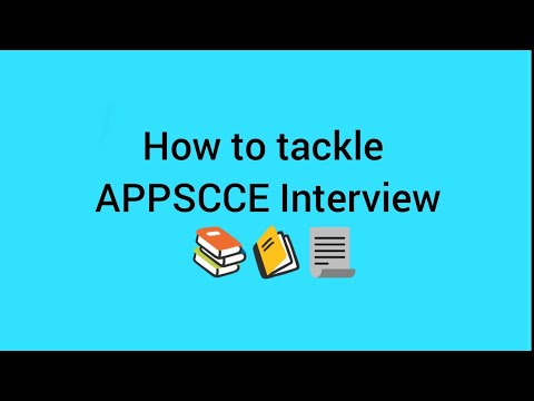 APPSCCE - 2017 Interview tips ( PHOTONS IAS )