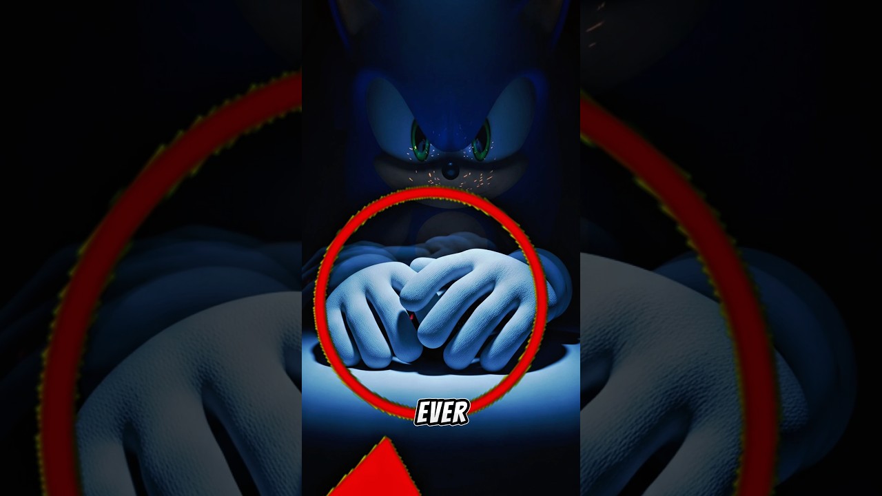 Sonic's Missing Gloves: The HIDDEN Reason! #shorts