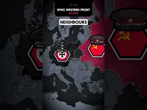 The EARLY Western Front of WW2 🇩🇪⚡️ #Germany #Benelux #France #mapping #history #Britain #Blitzkrieg