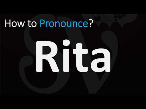 How to Pronounce Rita? (CORRECTLY)