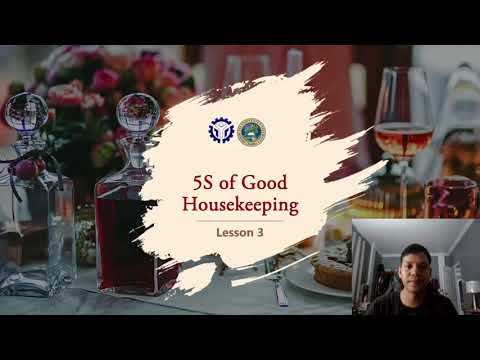 5S of Good Housekeeping | Fundamentals in Food Service Operations
