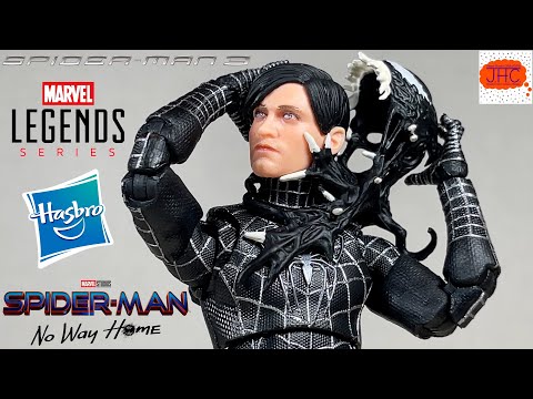 VENOM? Symbiote Spider-Man 3 Marvel Legends MCU Tobey Maguire Action Figure Review Kitbash Custom