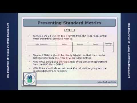 MTW Reporting Using the Revised Form 50900 Part 2