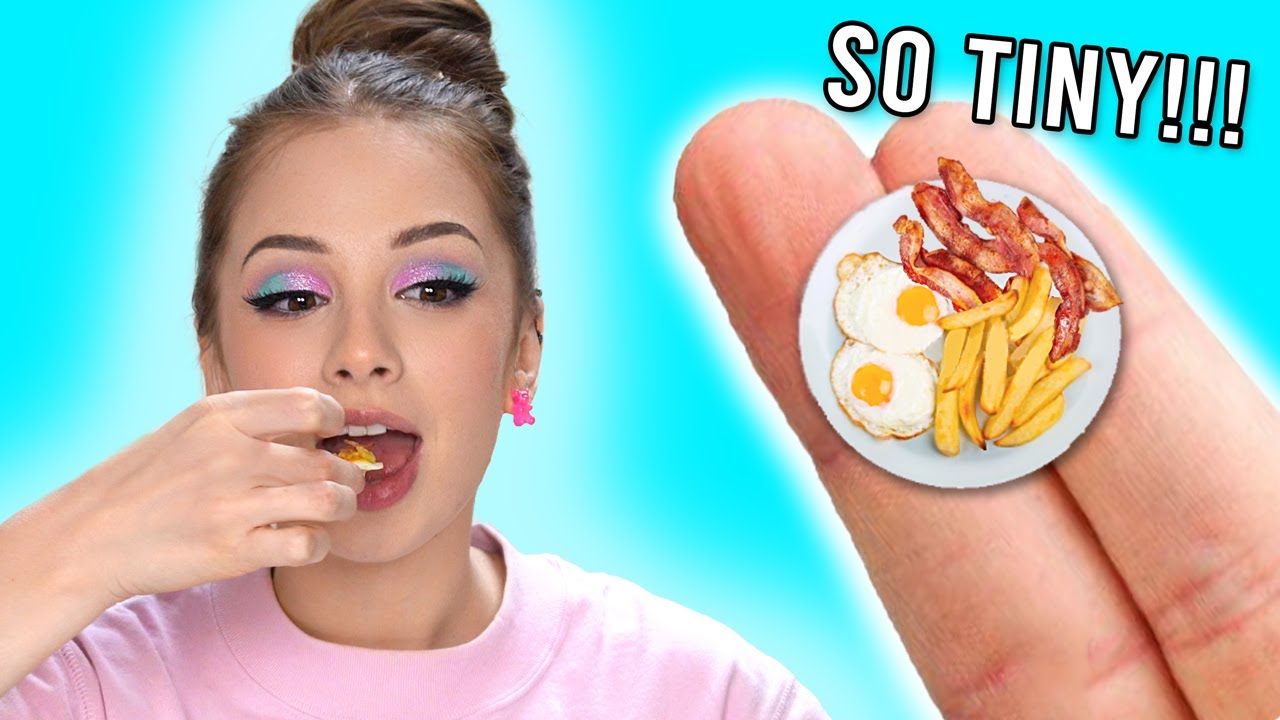I TRIED MINIATURE COOKING