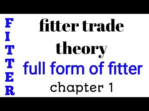full form of fitter || iti tool name || fitter trade theory || #videoinhindi