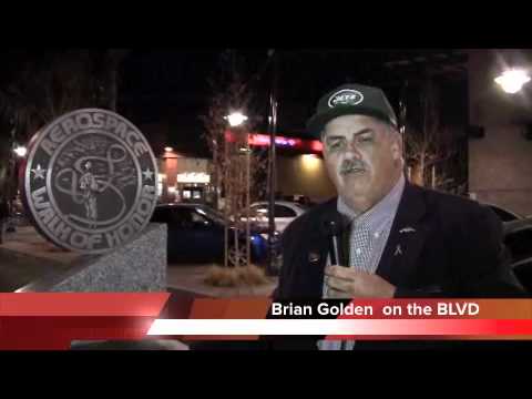 Aerospace Walk of Honor Brian Golden reporting on the Launch ...
