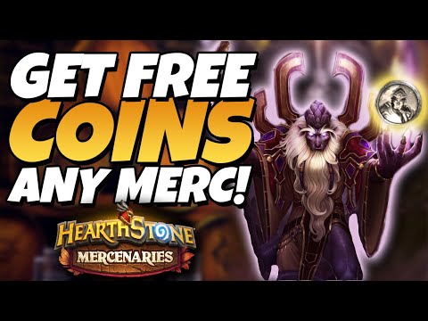 How to get FREE COINS for ANY MERCENARY IN THE GAME (and tasks!) | Hearthstone Mercenaries