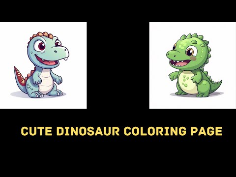 Dinosaur Coloring Pages