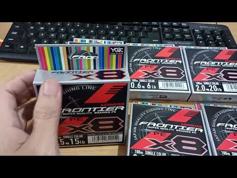 Senar PE YGK frontier x8