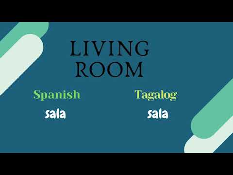 Similar Filipino and Spanish Words - Batch 1