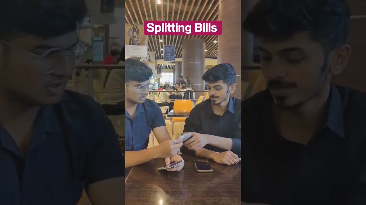 splitting Bills now easy #comedy #splitting #bills #trending #explore #shorts #viral #lol #like